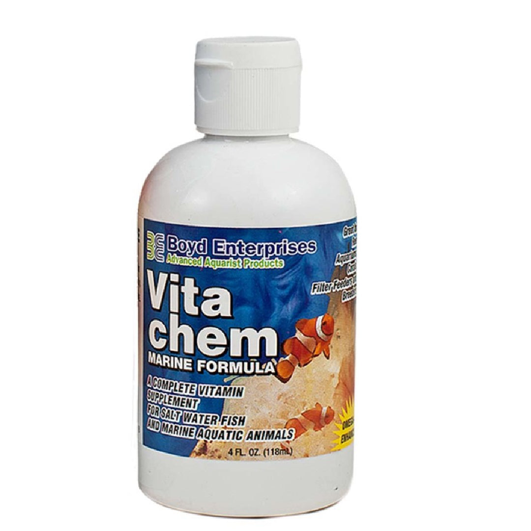 Boyd VitaChem Multi-Vitamin Saltwater 4 oz – Tropical Showcase